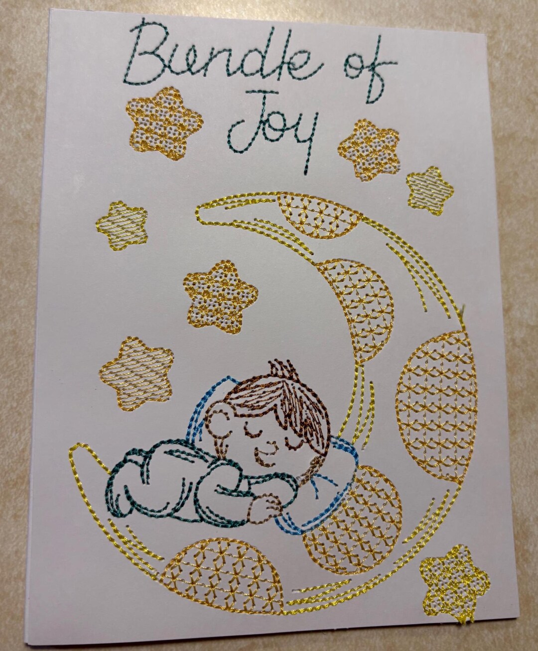 Bundle of Joy Card - Etsy