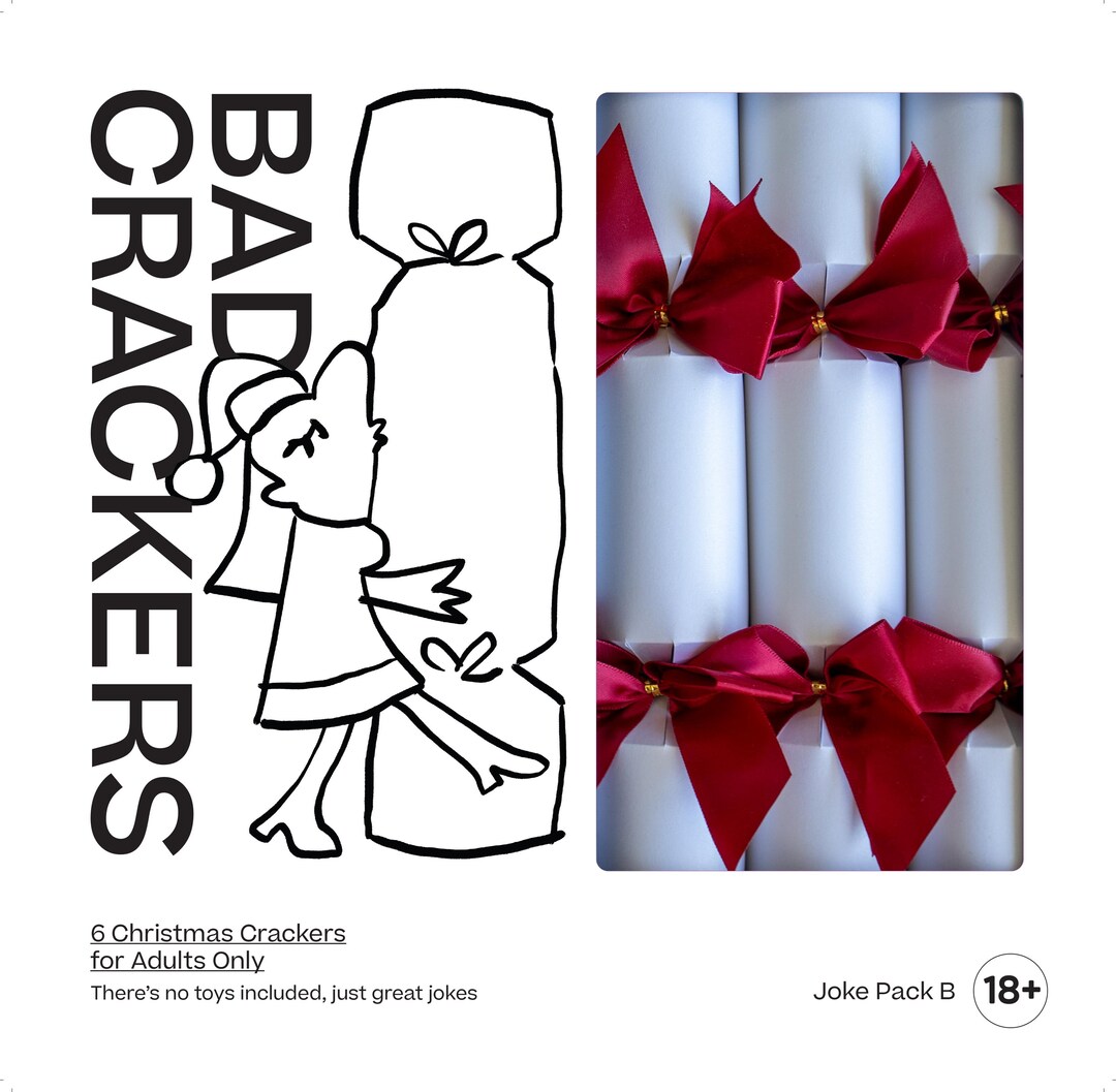 Bad Crackers Environmentally Friendly Christmas Crackers With Rude ...