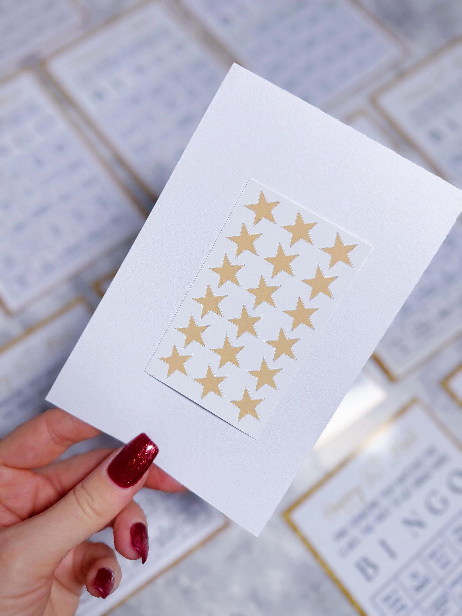 Custom Personalized Printed Bingo Cards for Party Games - Etsy