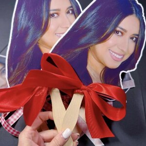 Custom Printed Face Photo Props Party Decor Face Cut Out Party Decor ...