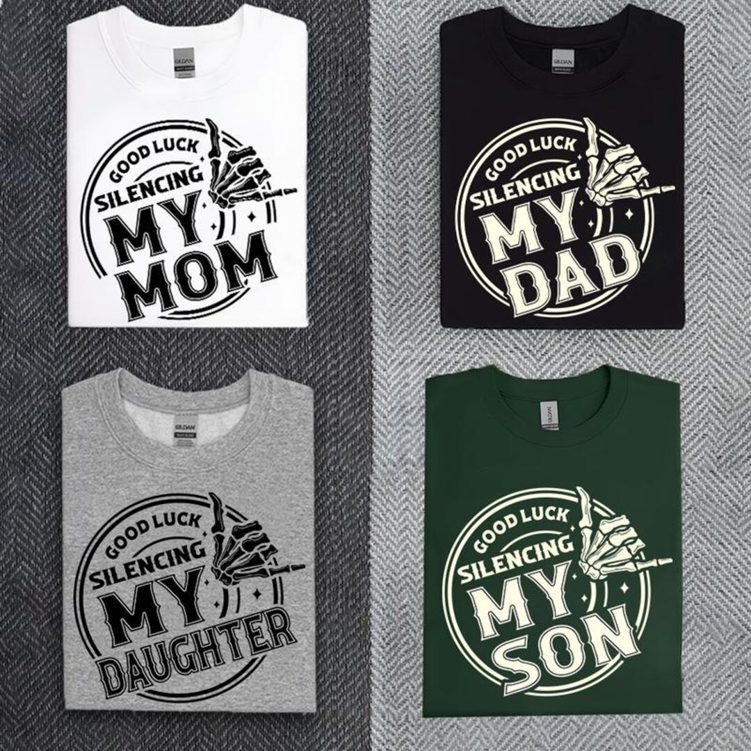Good Luck Silencing My Mom Shirt, Custom Member T-shirt, Hands off ...