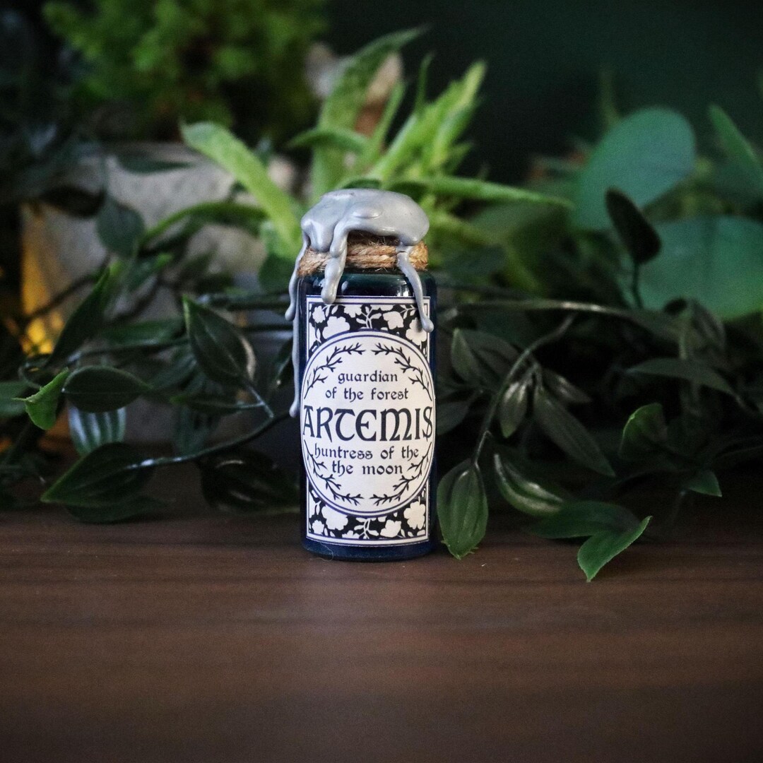 Artemis Mini Potion : Greek Mythology, TTRPG Prop, Bookshelf Decor ...