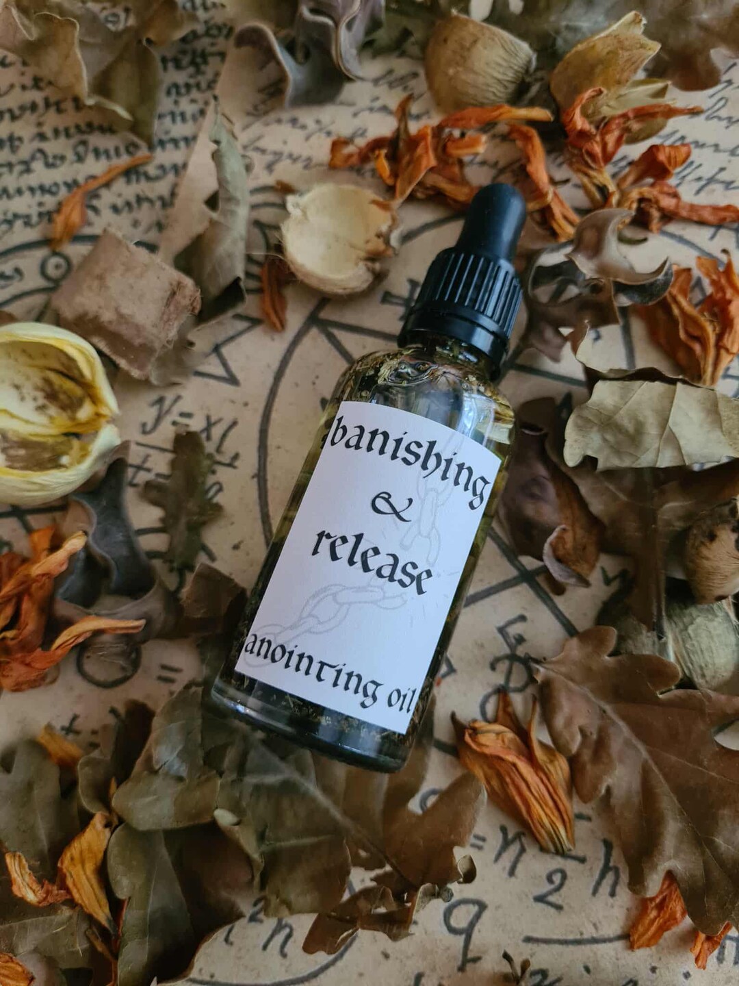 Banishing & Release Spell Oil - Anointing Oil - Magic Oil - Banishing ...