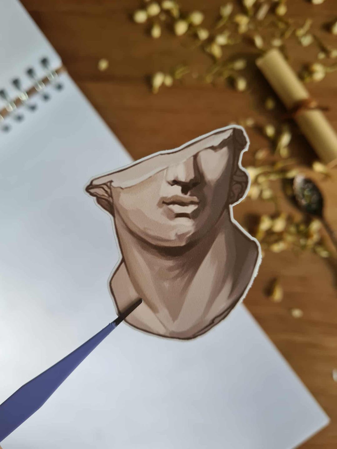 Greek Statue Vinyl Sticker - Planner Stickers - Die Cut - Journaling ...