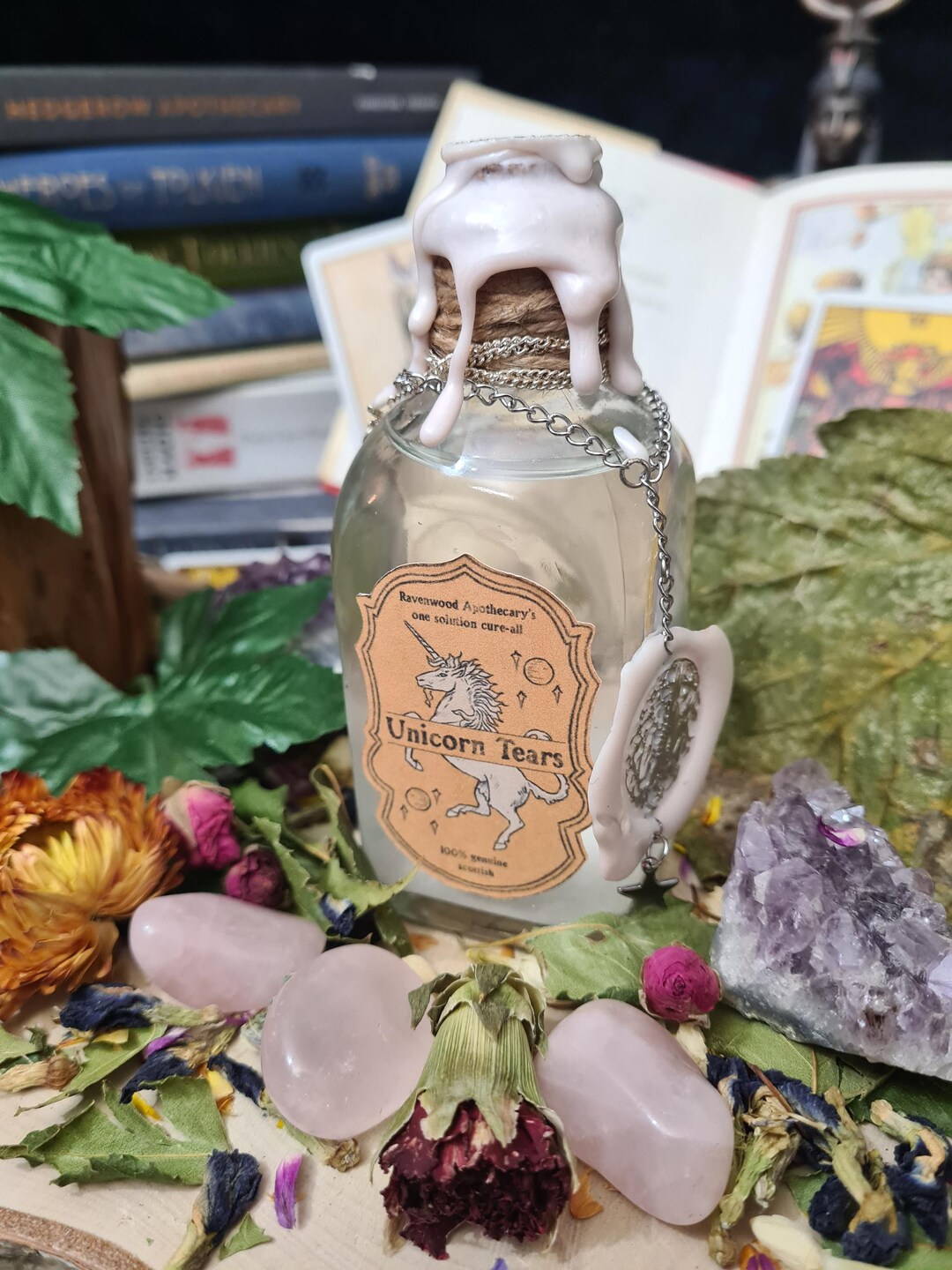 Unicorn Tears Decorative Potion, Fantasy Prop, Roleplay, Apothecary ...
