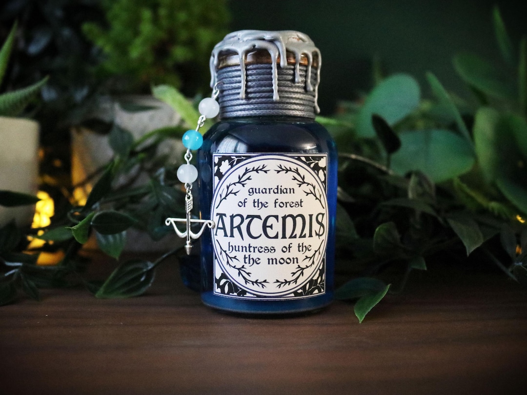 Artemis Potion : Greek Mythology, TTRPG Prop, Bookshelf Decor, Fantasy ...
