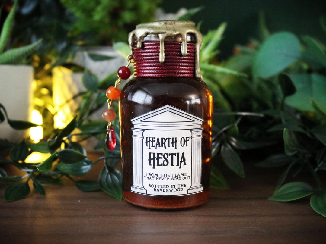 Hestia's Hearth Potion : Greek Mythology, TTRPG Prop, Bookshelf Decor ...