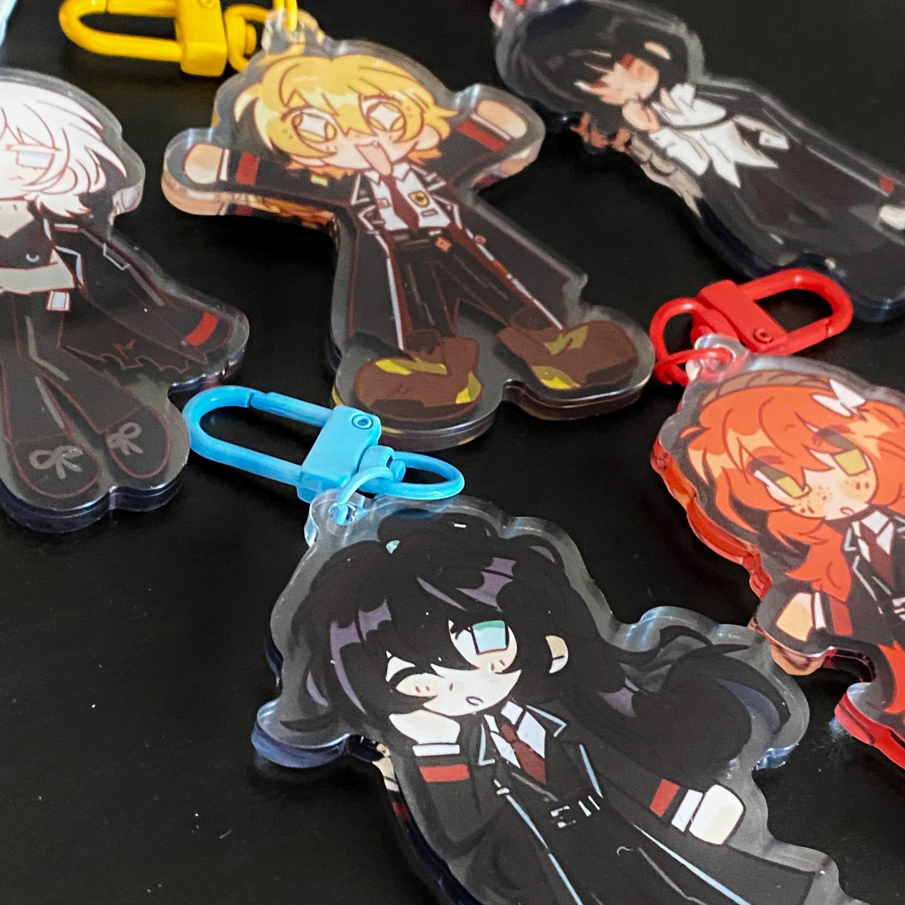 LIMBUS COMPANY Keychains! - Ishmael, Don Quixote, Hong Lu, Ryoshu ...