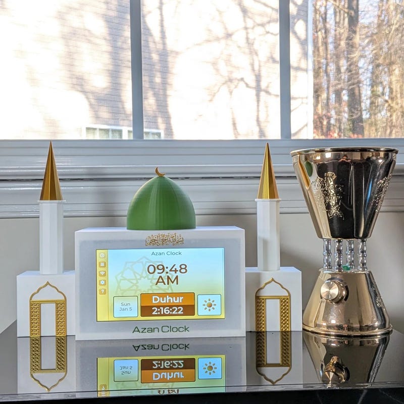 Islamic Clock Digital - Etsy