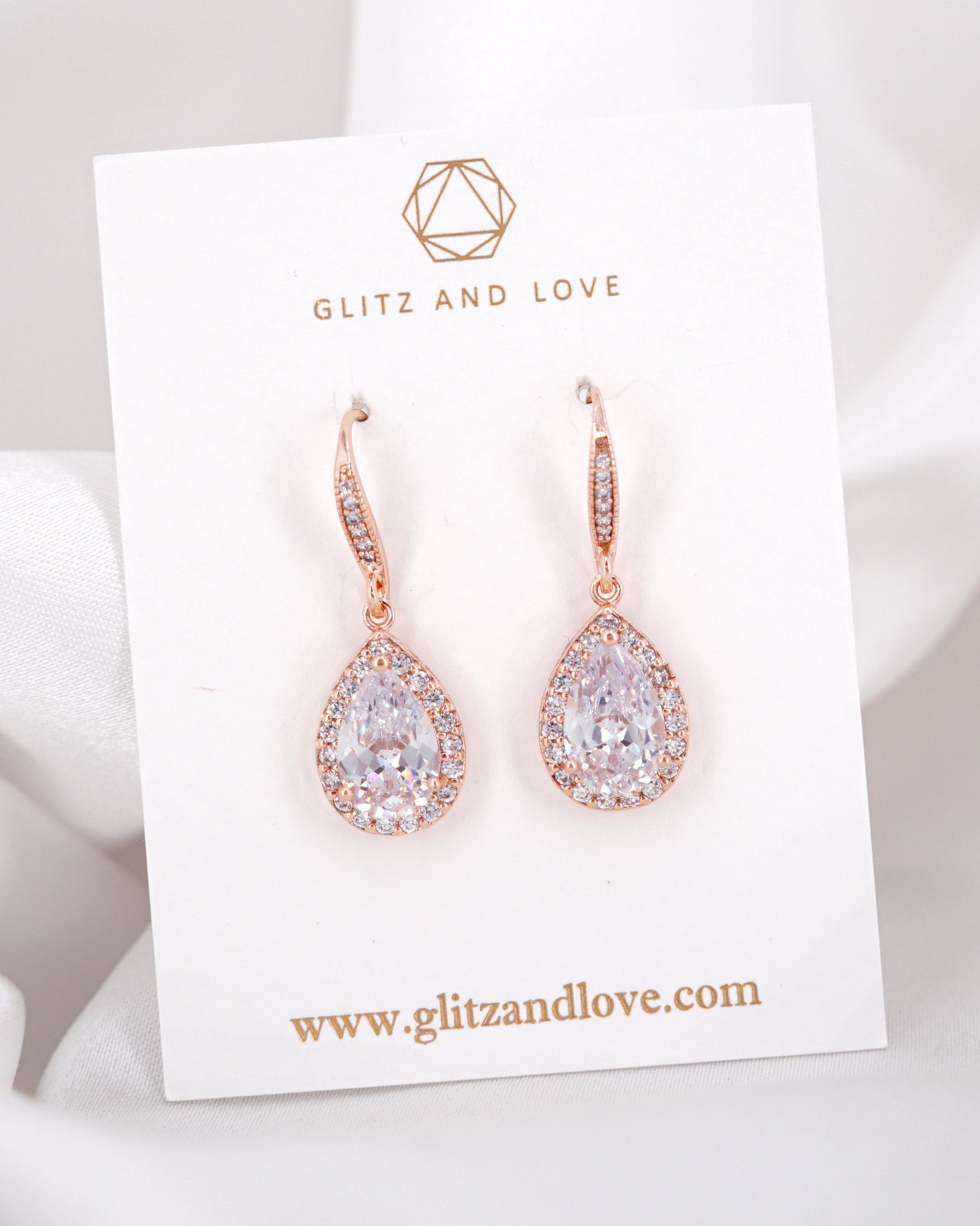 Silver Teardrop Simple Drop Earrings Necklace Bracelet | Etsy