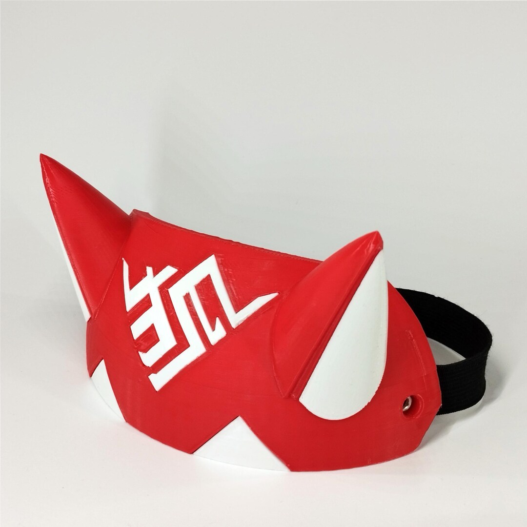 Kiriko Headband Mask Cosplay Prop Overwatch 2 3D Print - Etsy