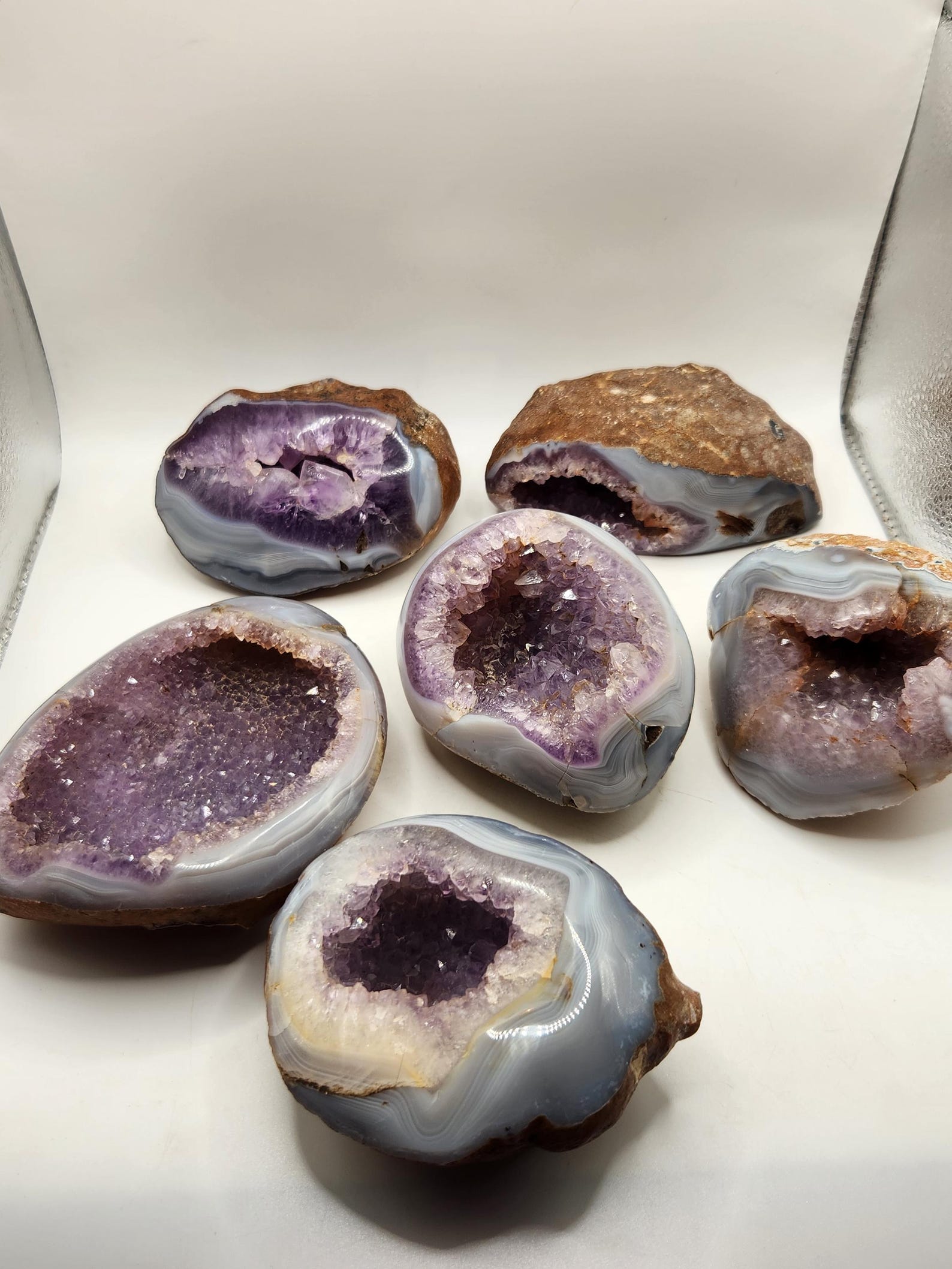 Amethyst Geodes - Polished Specimen - Small, Medium, Large - Etsy