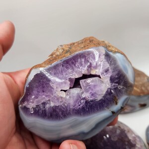 Amethyst Geodes - Polished Specimen - Small, Medium, Large - Etsy