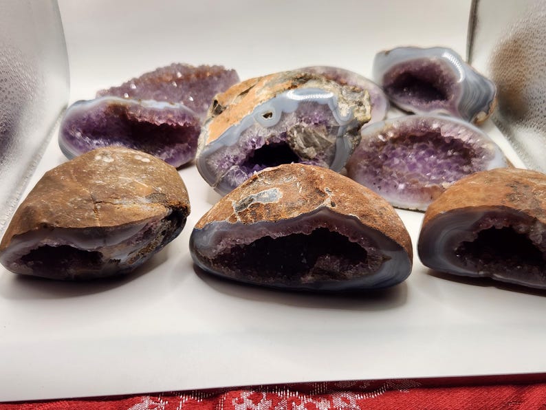 Amethyst Geodes - Polished Specimen - Small, Medium, Large - Etsy