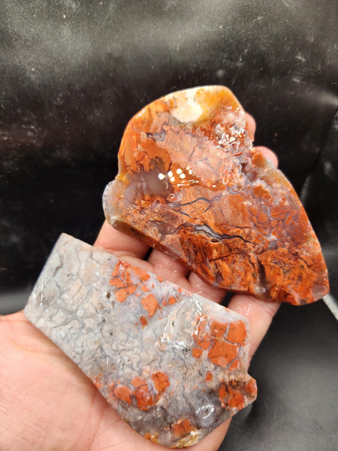 Red Velvet Agate Slabs (unpolished) From Mexico - Etsy