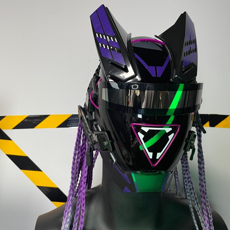 Cyberpunk Mask - Etsy
