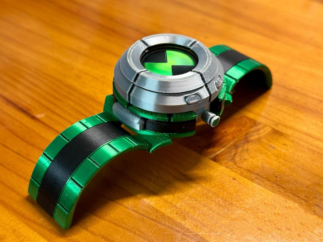 Buy Ben 10 Omnitrix 2nd Watch – Slim Pop-up PLA Color-printed Design ...