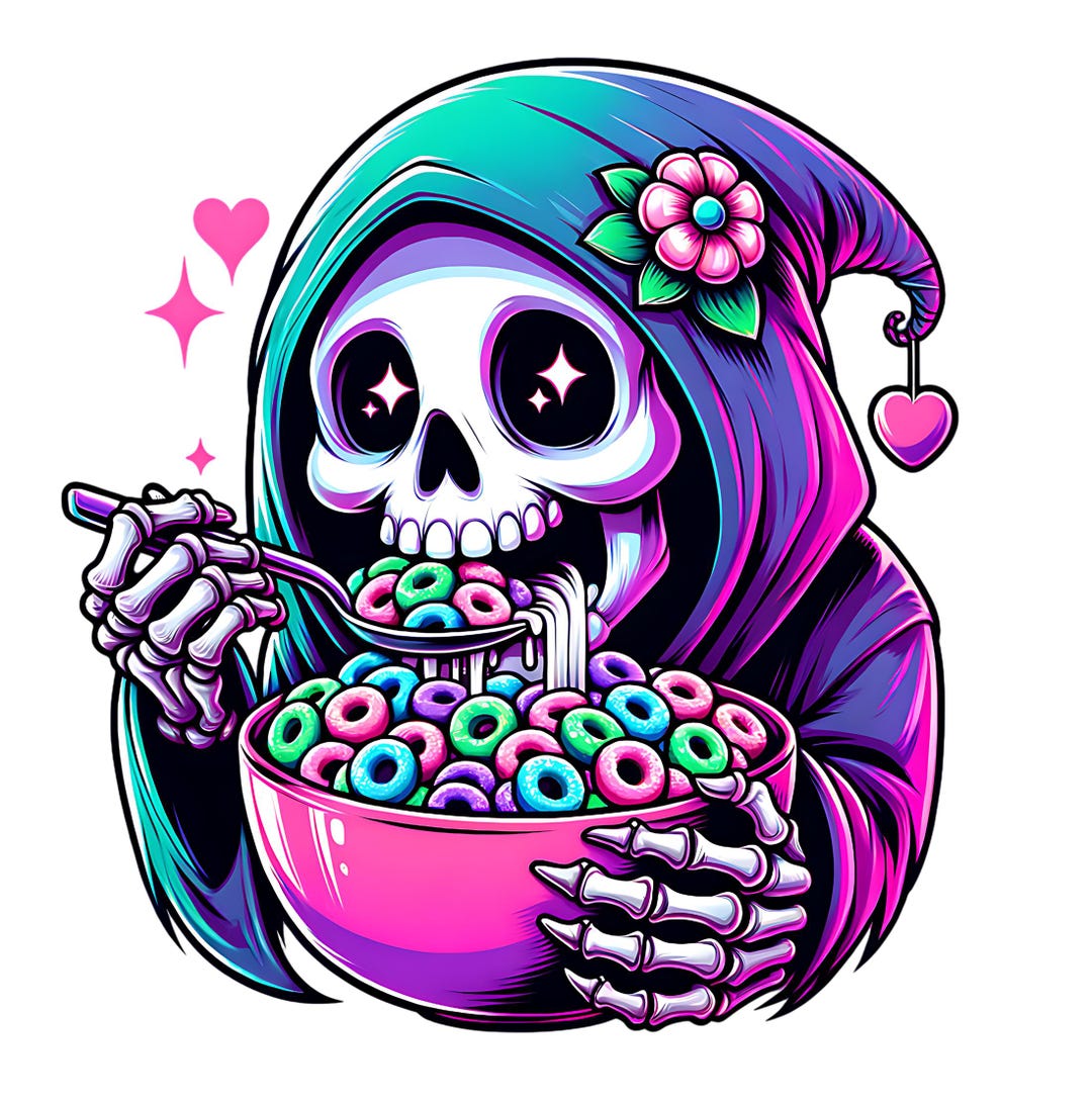 Reaper Cereal Killer Png, Cereal Killer Clipart, Reaper PNG Instant ...