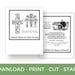Holy Week Easter Story Flip Book for Kids Activity Pages Sunday School ...
