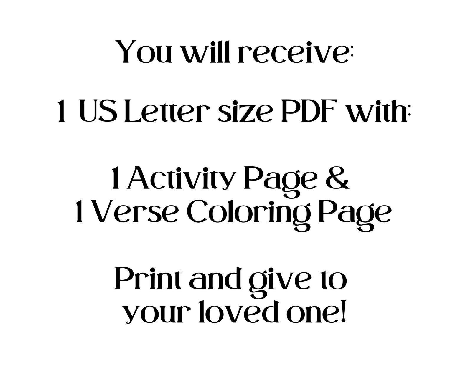 Valentines Day Bible Activity Placemat Coloring Page Kids Valentine ...