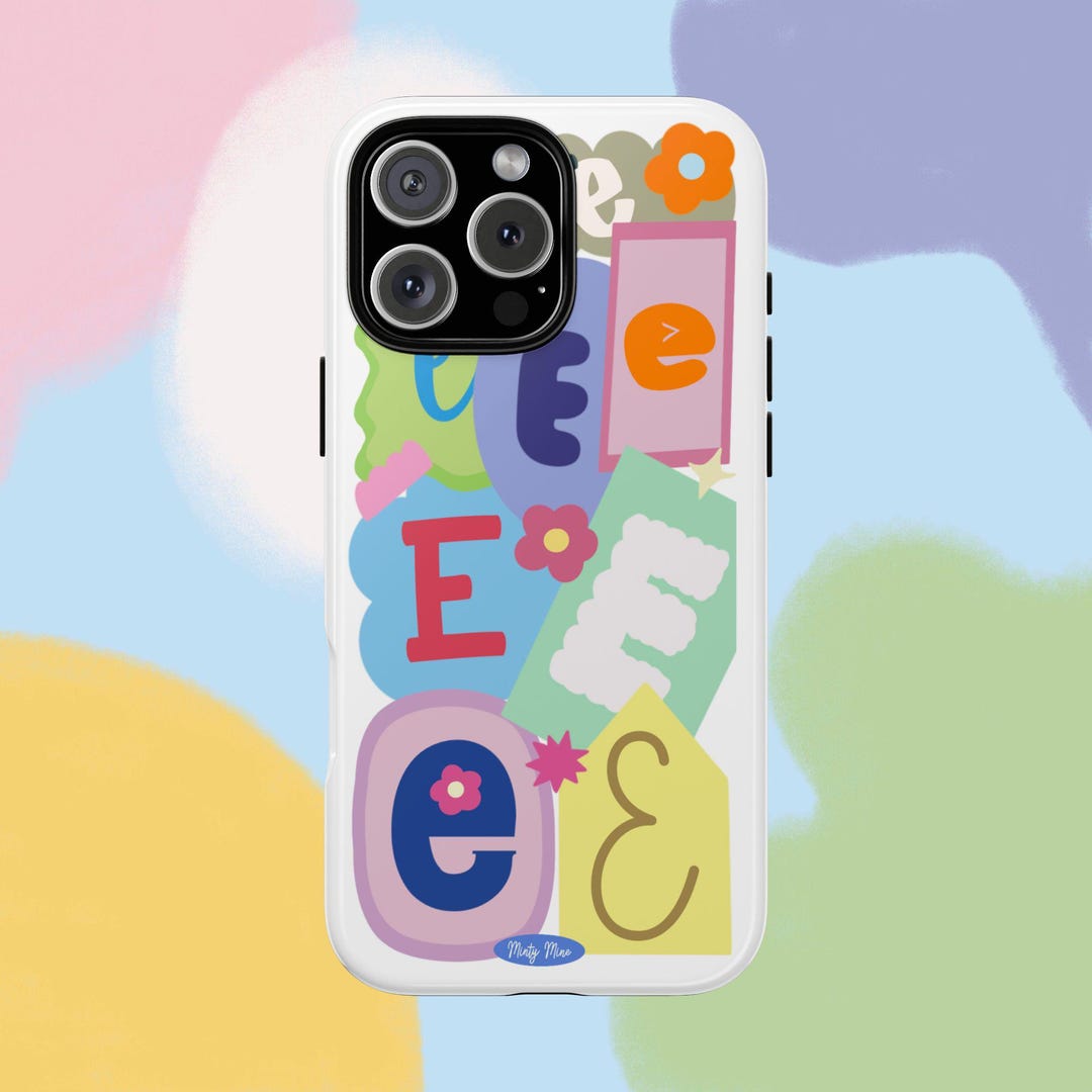 Alphabet E Phone Cases - Etsy