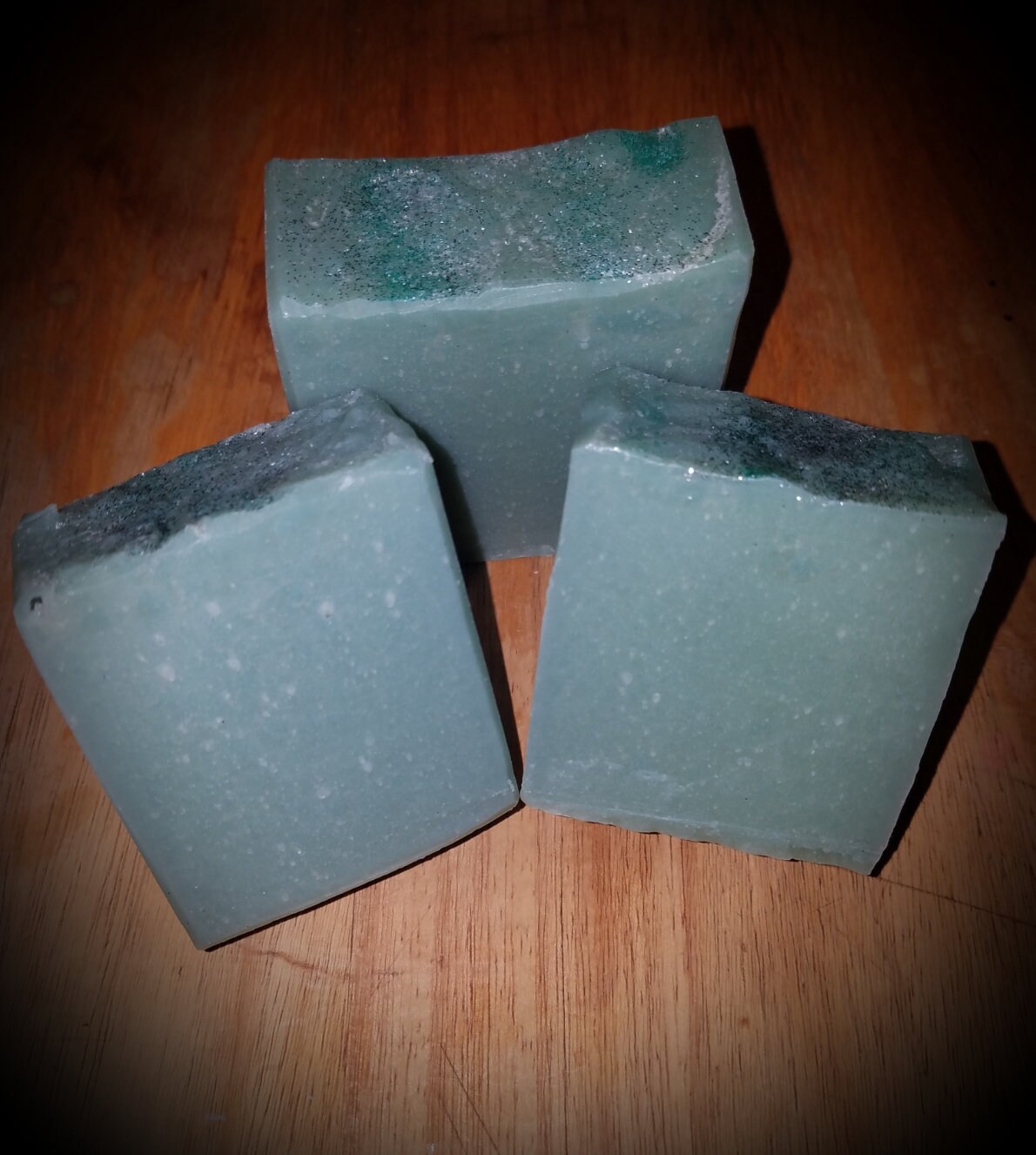 Cucumber Melon Scented Artisan Tallow Soap with Added Comfrey & Aloe
