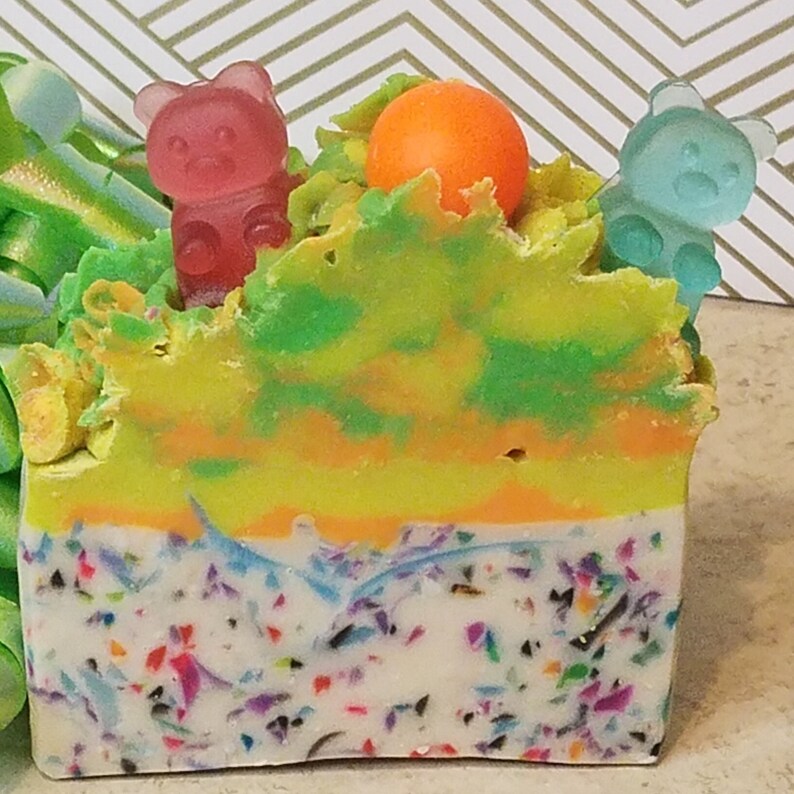 Celebrate! A Handmade Artisan Confetti Soap Scented With Fruity ...