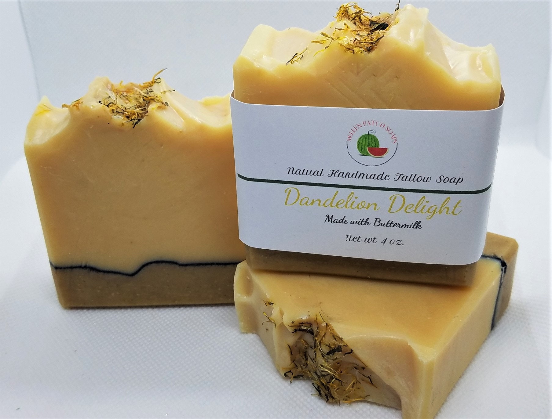 Dandelion Delight - All Natural Dandelion Infused Tallow Soap made with ...