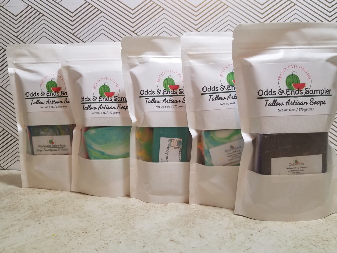 Odds & Ends Soap Sampler Pack, Tallow Soaps Will Include 6 Oz. of All ...