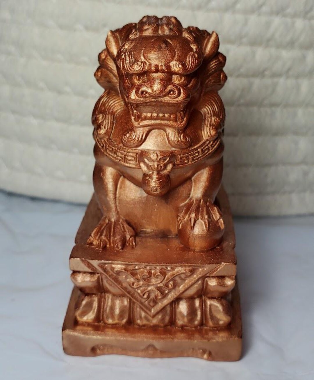 Guardian Lion-dog | Koma Inu | Shisa | Shishi | Figurine | Resin Statue ...