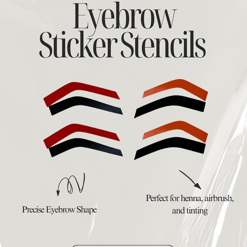 Henna Sticker Template - Etsy