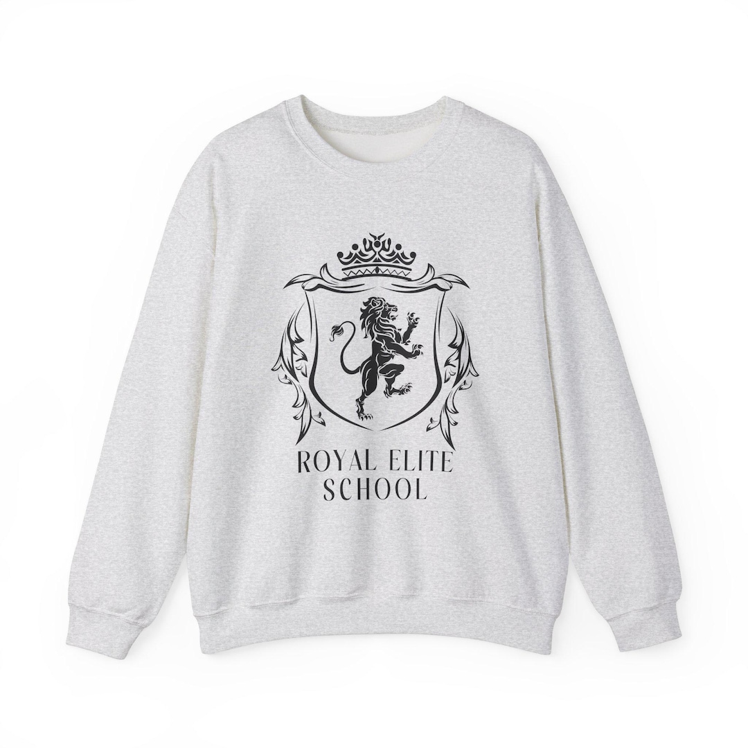 Rina Kent Royal Elite School Logo Crewneck UK - Etsy