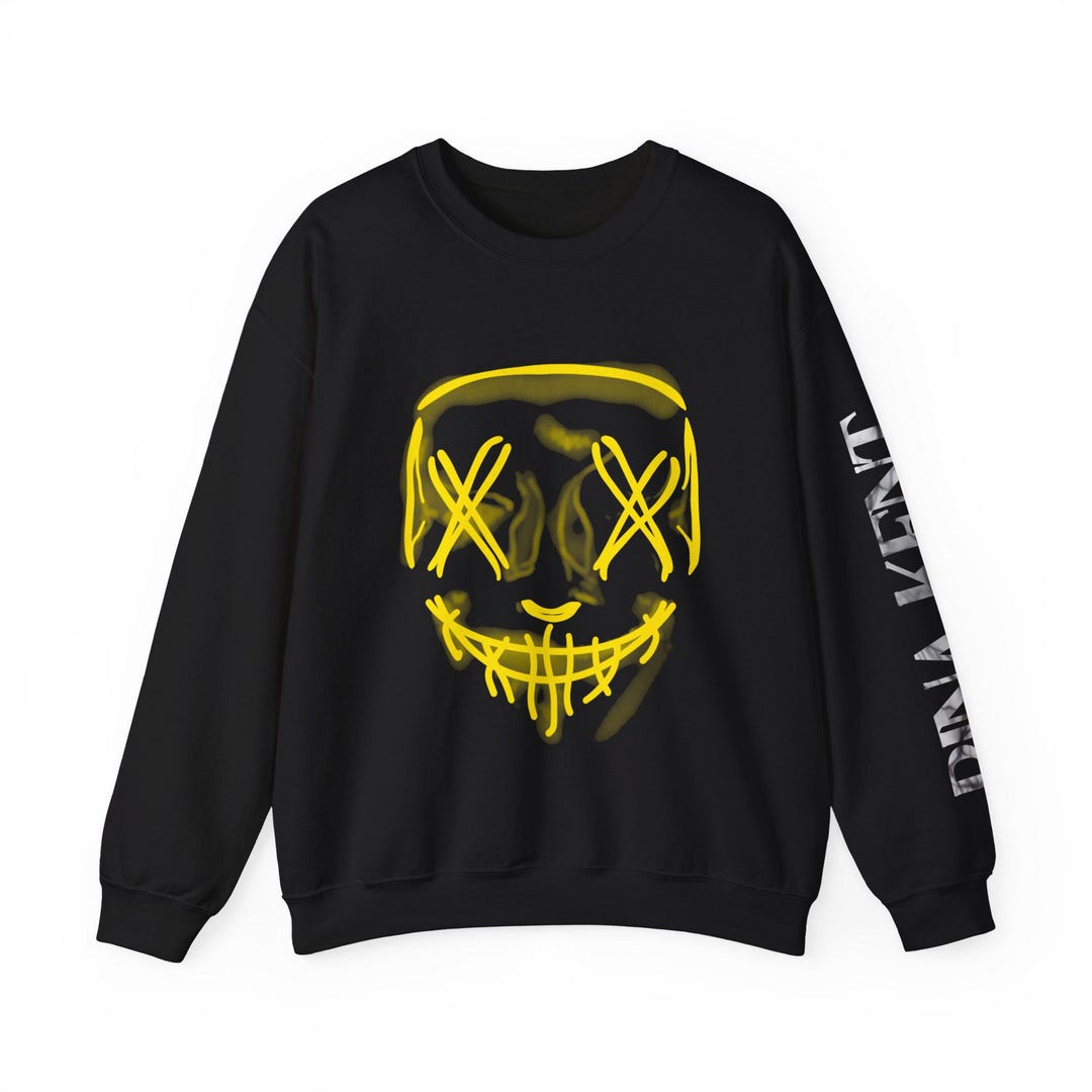 Rina Kent - Yellow Purge Mask Crewneck (int) - Etsy