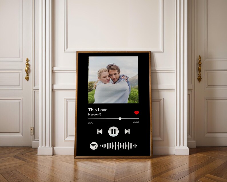 Music Player Poster Psd | Custom Song Print Template | Editable Audio Cover Art | Digital Music ...