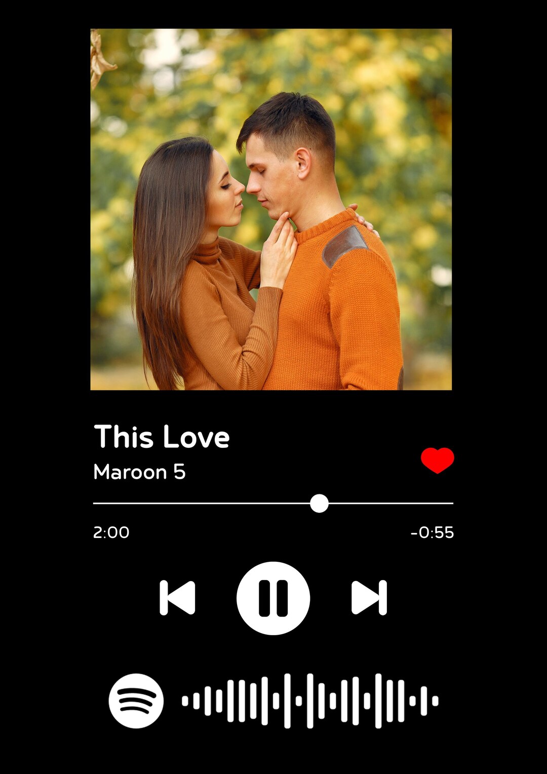 Music Player Poster Psd | Custom Song Print Template | Editable Audio ...