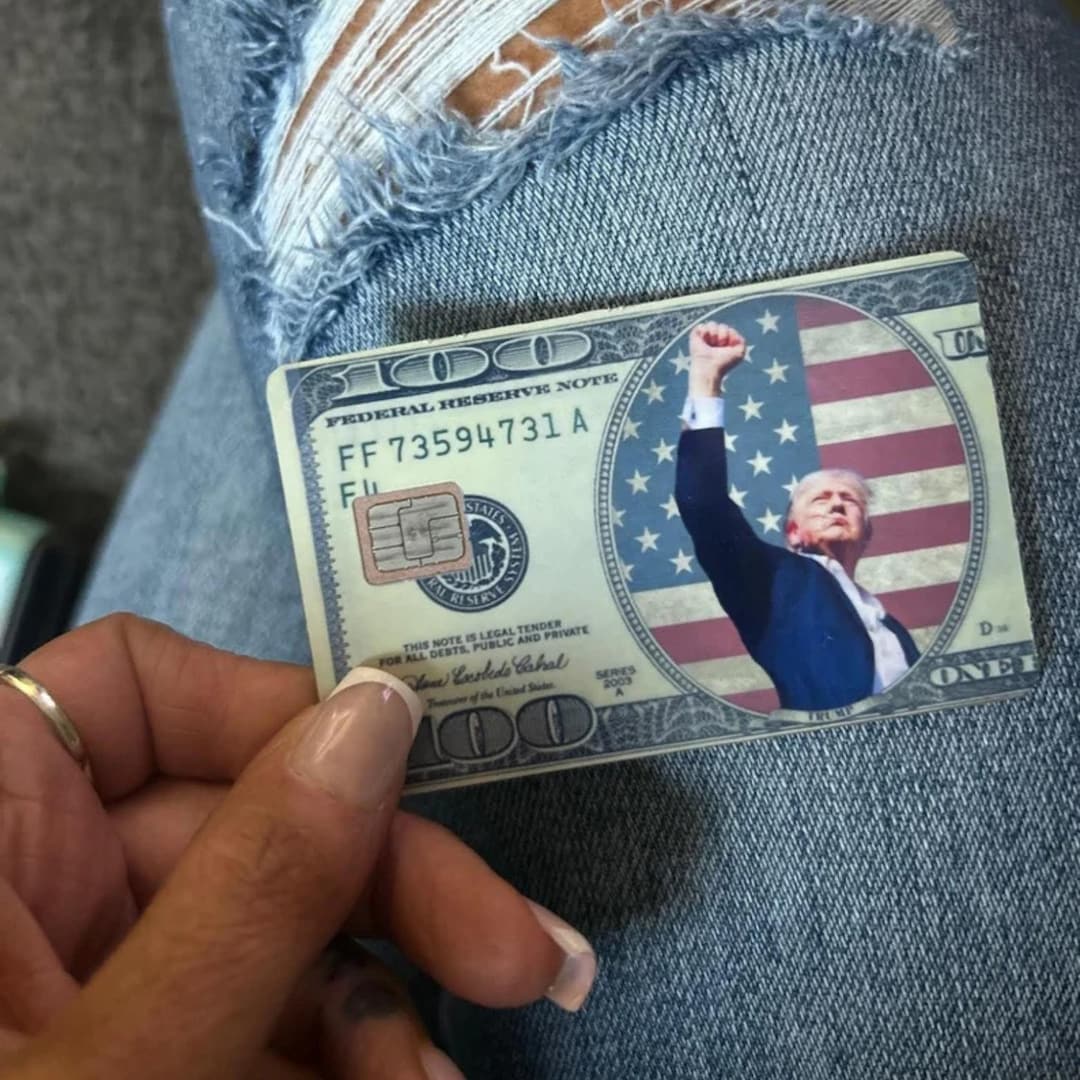 Trump Credit Card Sticker | Trump Debit Card Skin | MAGA | Trump ...