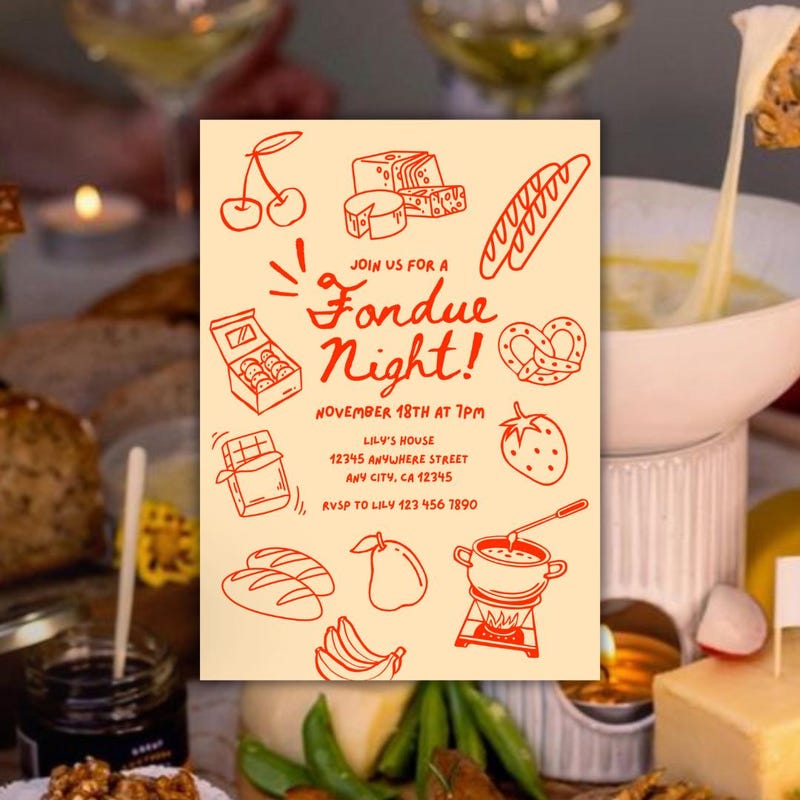 Fondue Party - Etsy