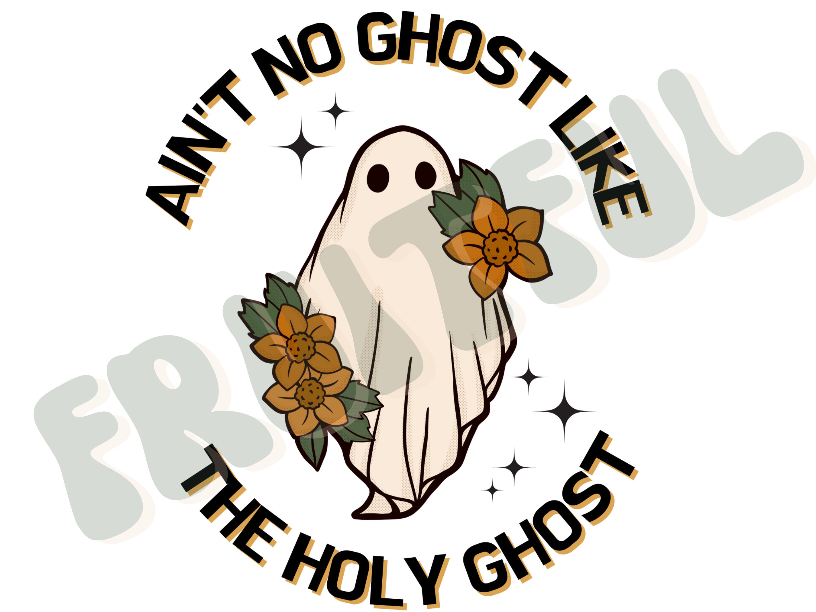 CHRISTIAN HALLOWEEN SHIRT Holy Ghost Christian Shirt for Fall Christian ...
