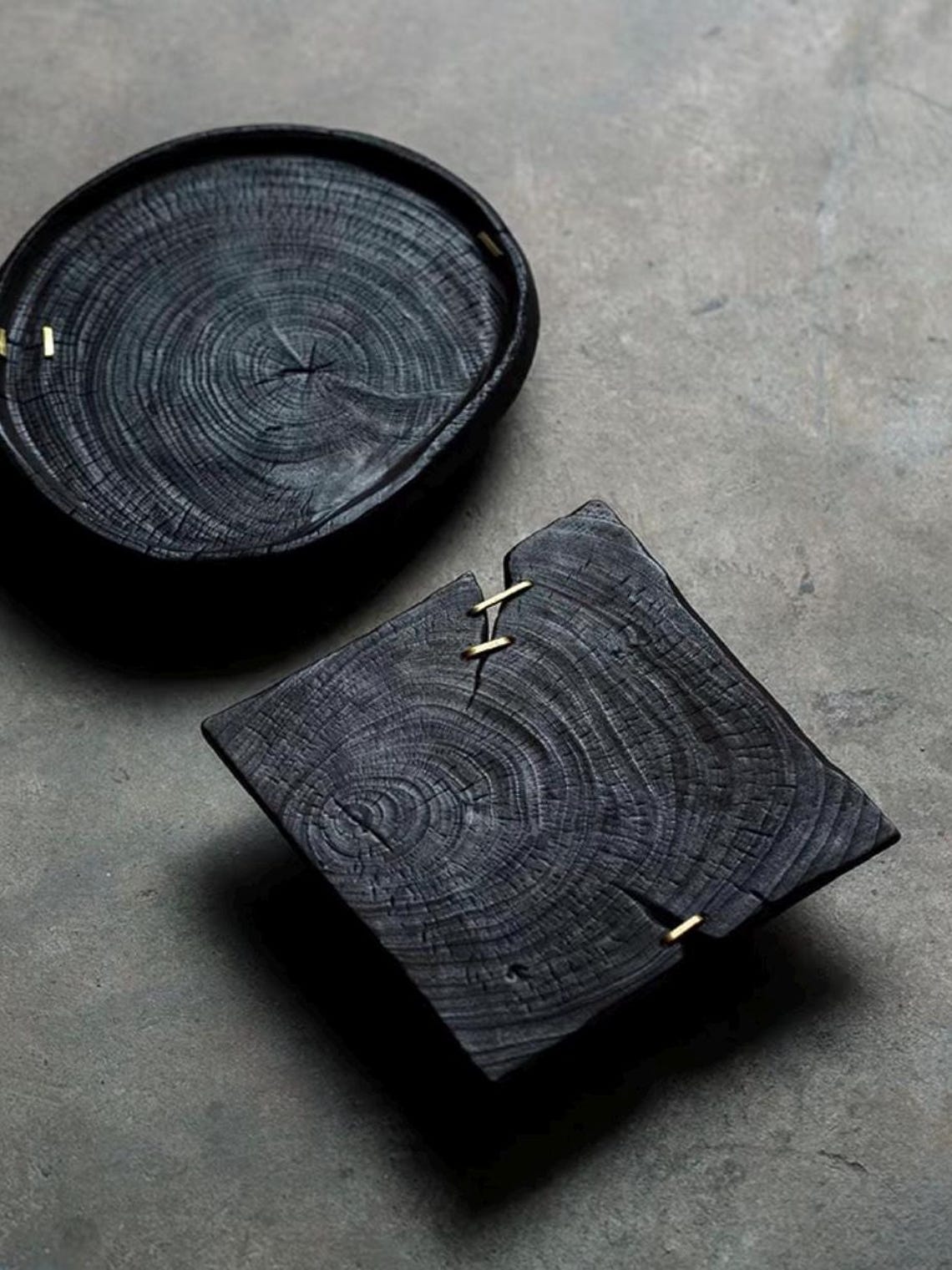 Wabi Sabi Tea Tray | Charred Camphor Wood Tea Board | Gongfu Tea Table ...