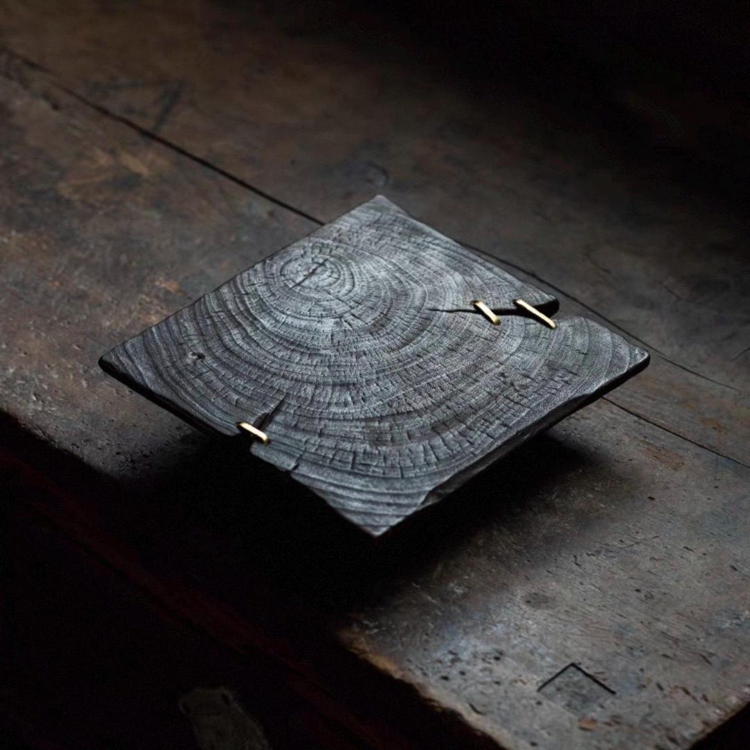 Wabi Sabi Tea Tray | Charred Camphor Wood | Tea Table | Japanese Style ...