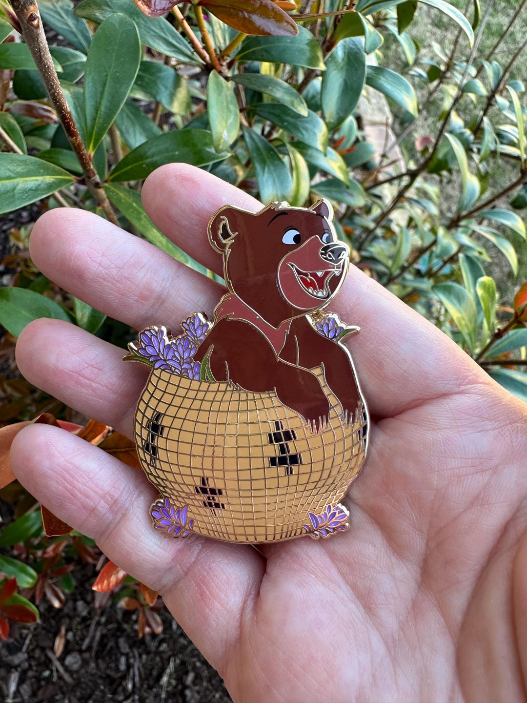 Basket Baby Koda Brother Bear Pin LE 30 - Etsy