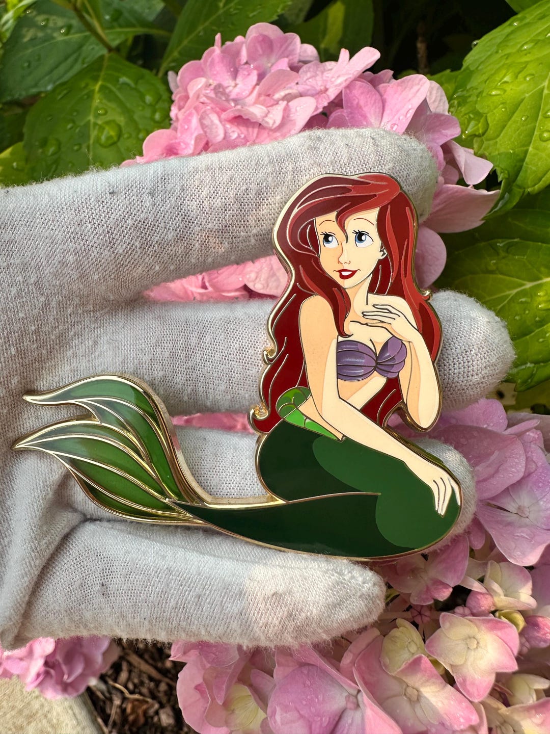 Ariel Little Mermaid Fantasy Pin LE 30 - Etsy