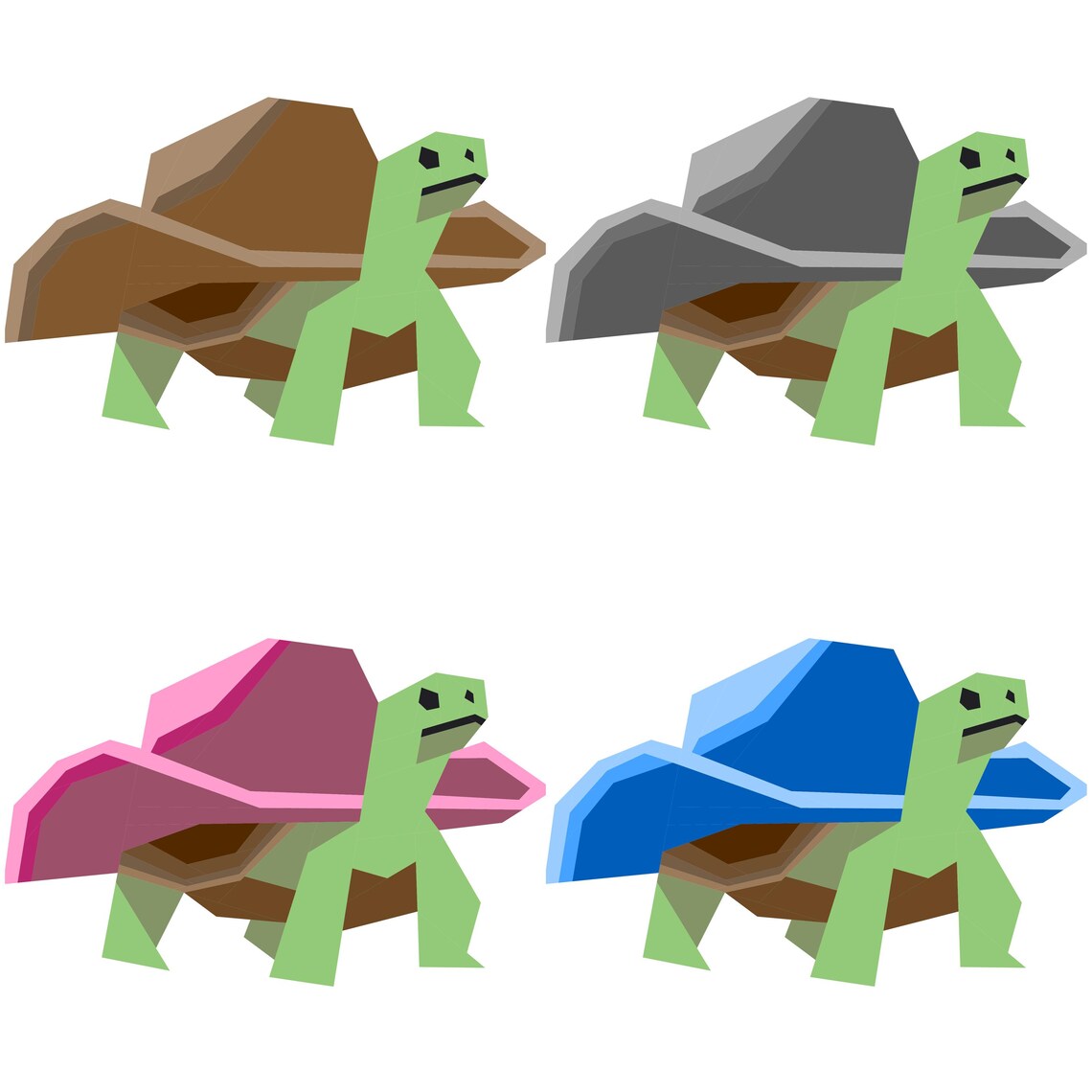Cowboy Turtle FPP Quilt Block Pattern | (PDF Download) - Etsy