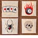Tattoo Series FPP Quilt Block Patterns | Set of 8 Patterns (PDF ...