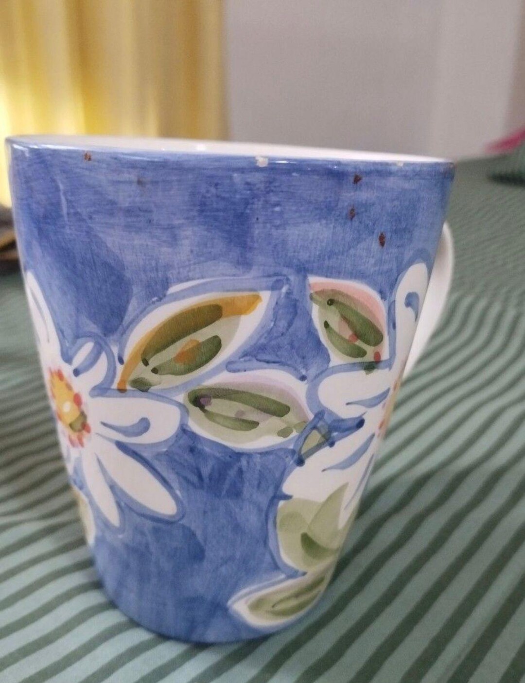 Colouring Mug With Flower Vintage - Etsy