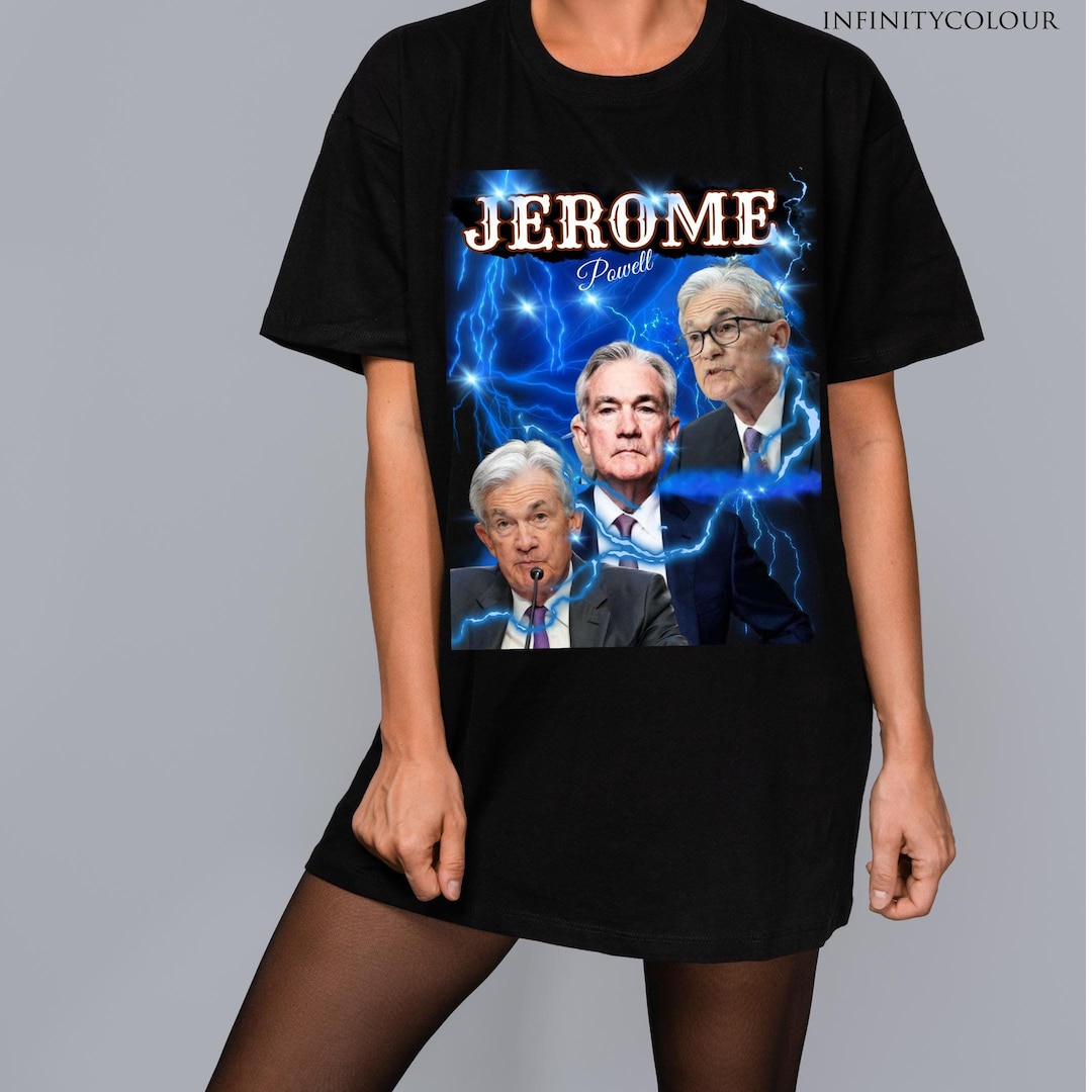 Jerome Powell Retro Shirt, Vintage Jerome Powell the Fed, Custom Shirt ...