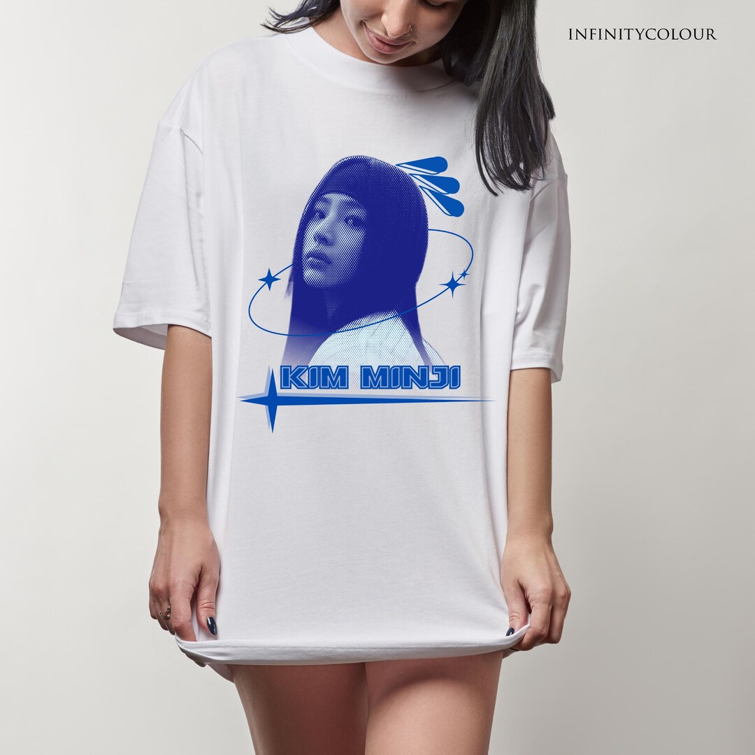 Kim Minji Shirt, Mini Sweatshirt, Gift for Bunny, Newjeans, Kimminji ...