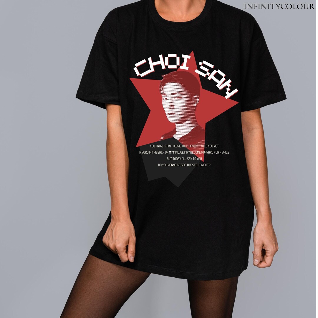 Choi San Ateez Kpop Shirt, Choi San Kpop Bootleg Shirt, Choi San Retro ...