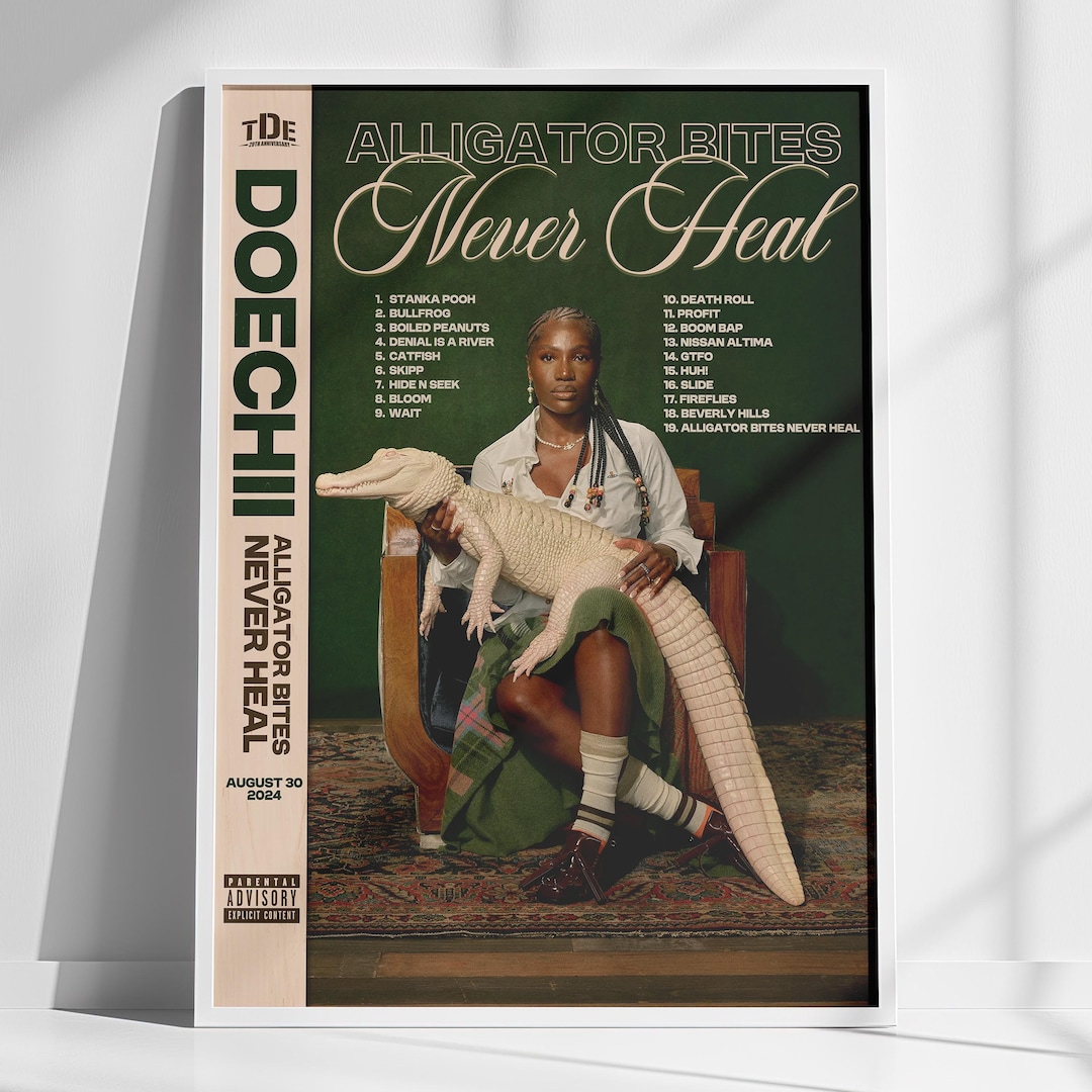 Doechii Poster | Alligator Bites Never Heal, Album Poster, Music, Swamp ...