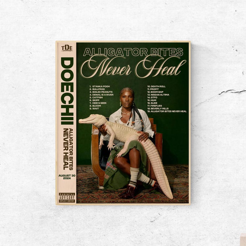 Doechii Poster | Alligator Bites Never Heal, Digital Download, Album ...